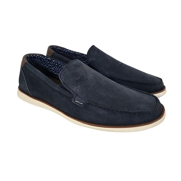 Crown Vintage | Shoes | L Crown Vintage Bojan Loafer Size 5 Navy Preppy ...